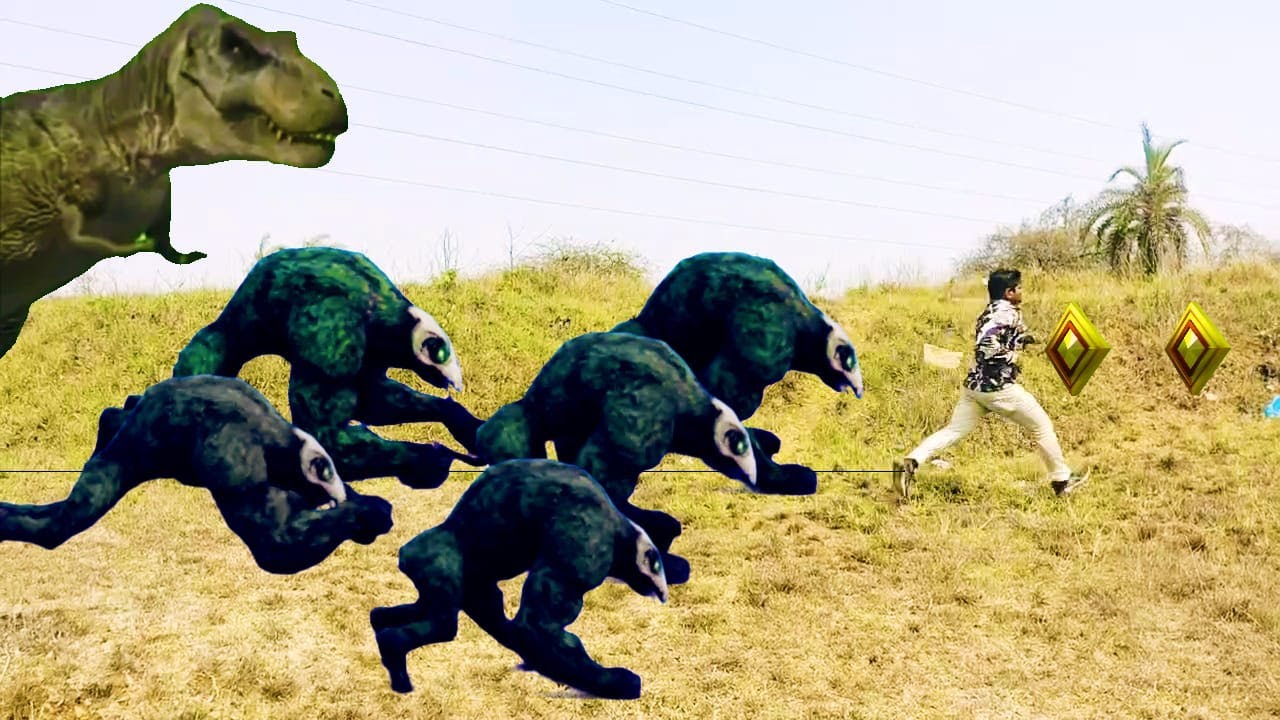 Temple Run in Real Life / Monster Attack - YouTube