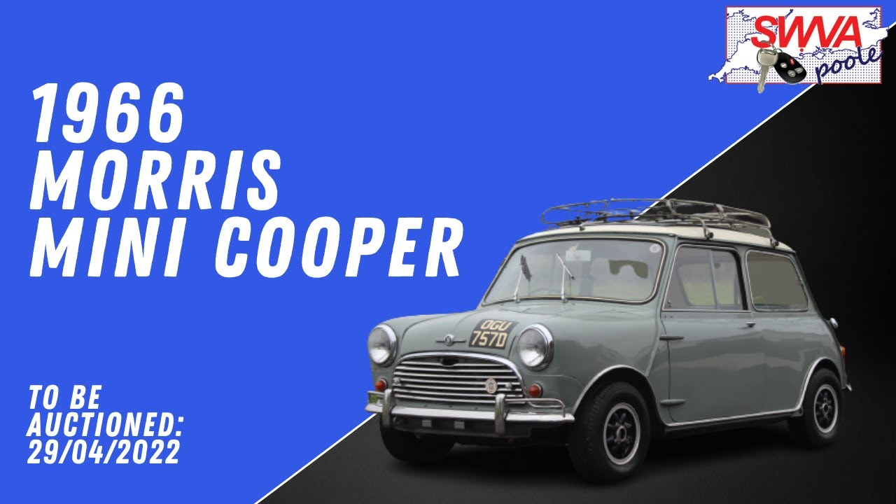 LOT 62 - Morris Mini Cooper 1966 | SWVA 29th April 2022 Classic Sale ...