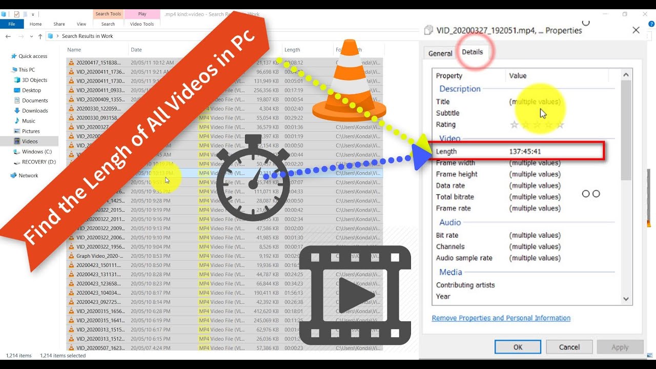 Find The Duration Time Length Of All Videos In Folders And Sub Folders Find The Duration Time Length Of All Videos In Folders And Sub Folders