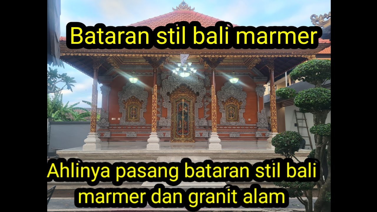 Bataran stil bali marmer @herlanggastilbali4355 wa.082147280002/ ...