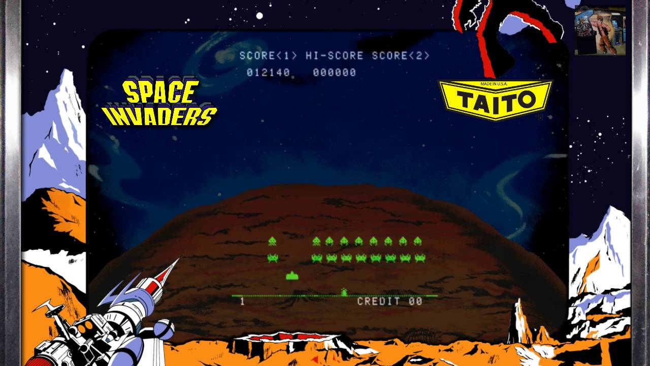 Space Invaders. Arcade MAME. 720p. Wave 14. Part 2/2. - YouTube
