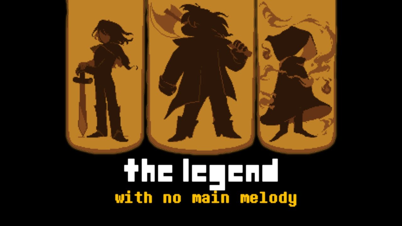 The Legend (Deltarune) with no main melody - YouTube