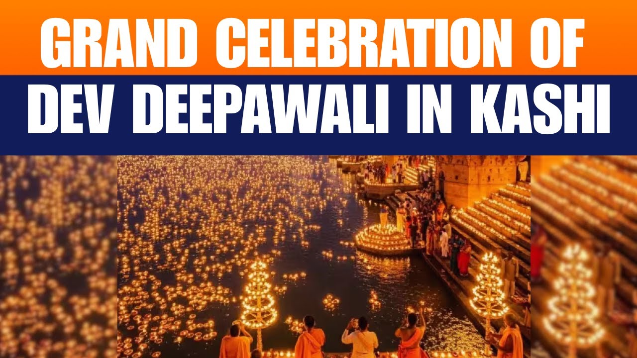 LIVE: Varanasi illuminates with thousands of Diyas and fireworks on ...