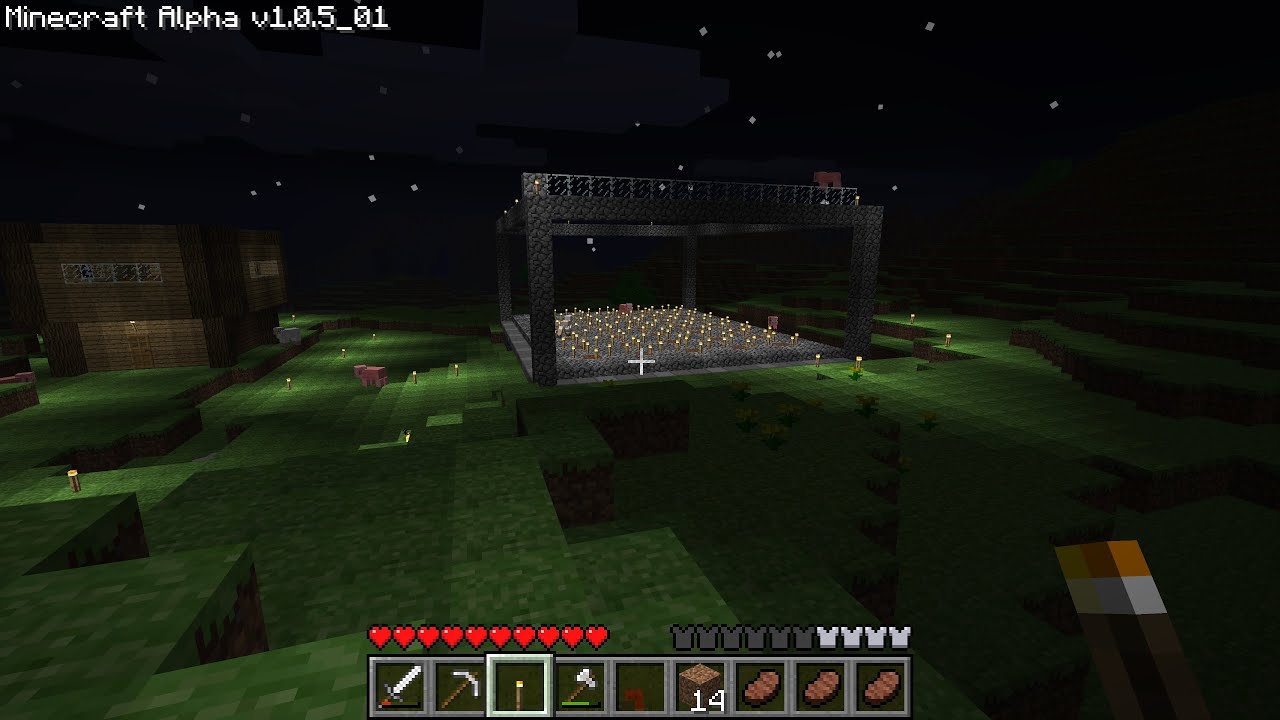 Minecraft Let's Play #10 | smelting more glass for the tree enclosure ...