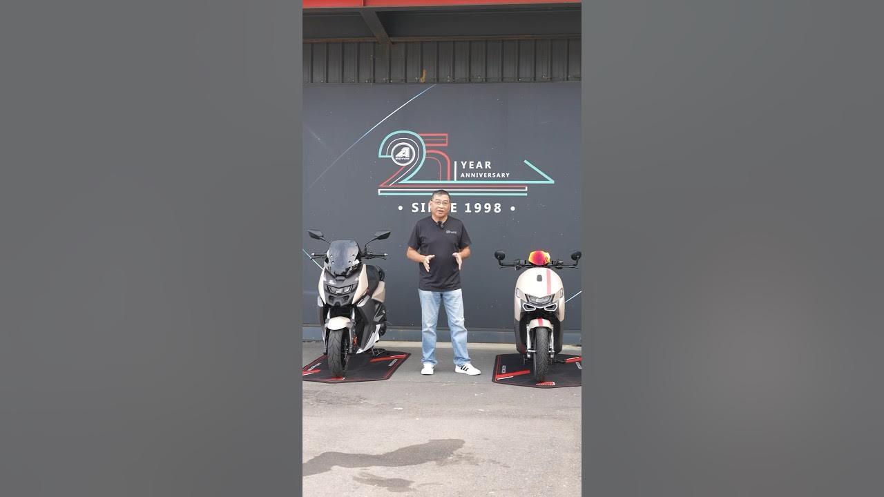 宏佳騰25週年紀念款！推出Ai-1/STR 250/STR 300/3D-350R 四款主力車型～ #shots #g7 #ai1 #3d350r #25週年 - YouTube