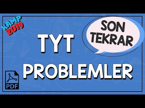 TYT Problemler Son Tekrar | Kamp2019