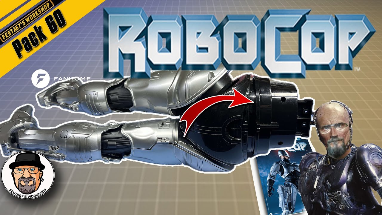 BUILD The Legendary CYBORG ROBOCOP - Fanhome - 1:3 Scale - Pack 60 ...