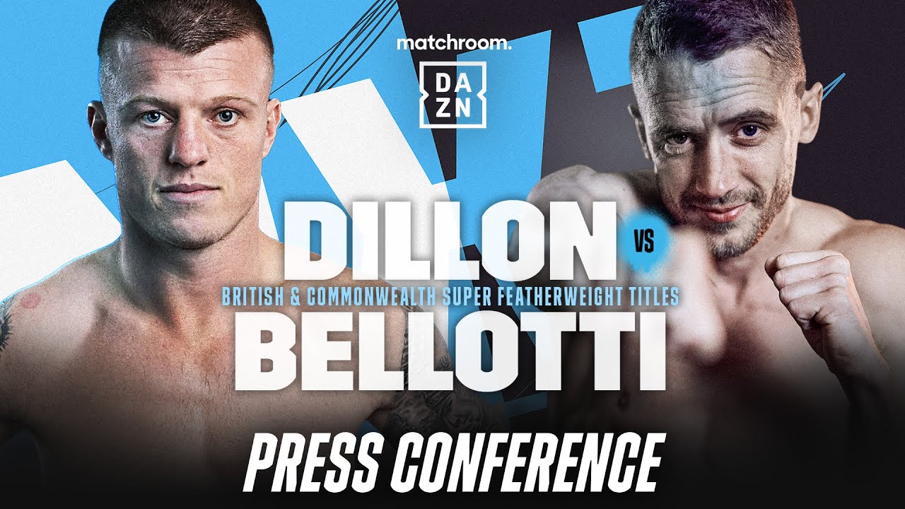 LIAM DILLON VS. REECE BELLOTTI PRESS CONFERENCE LIVESTREAM - YouTube
