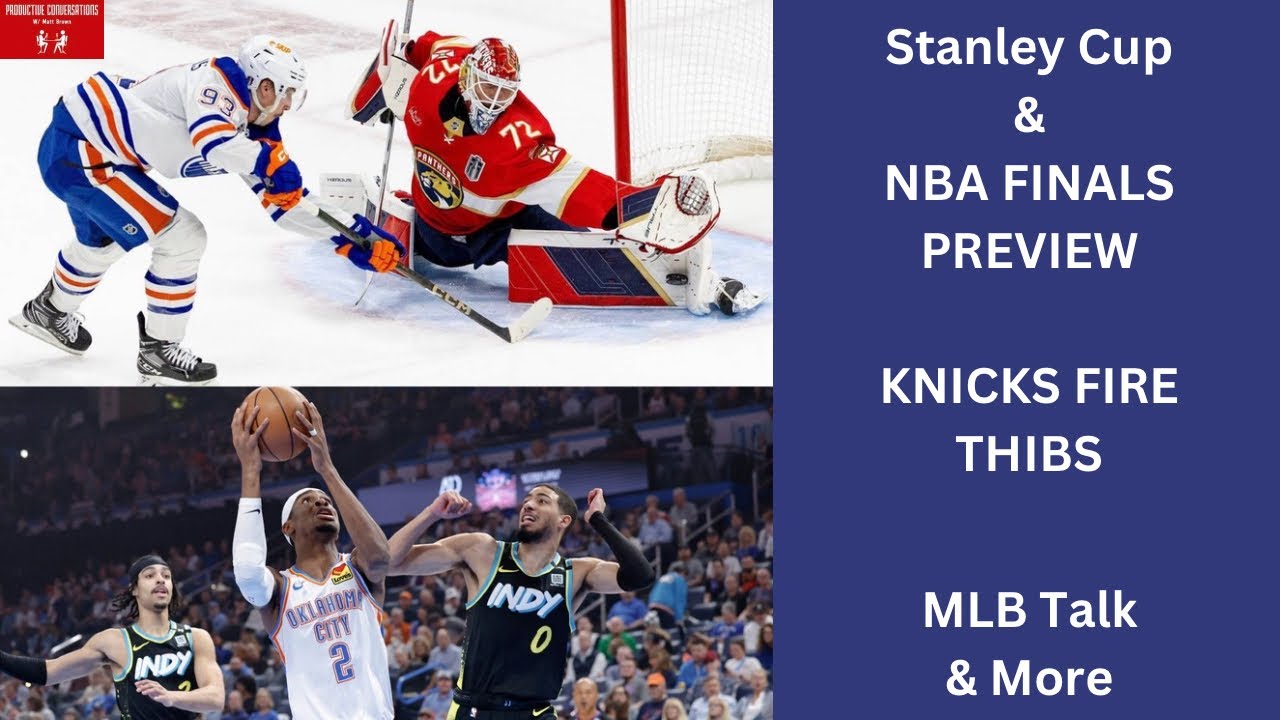 NBA FINALS and STANLEY CUP PREVIEW plus Sports Trending Topics - YouTube