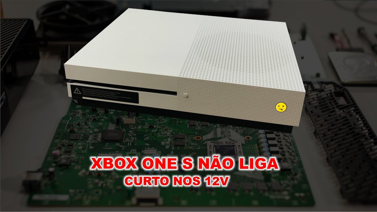 Xbox one S não liga Curto nos 12V - YouTube