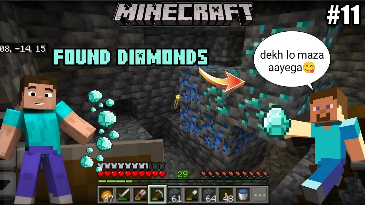 Mysterious Minecraft Cave DISCOVERY!🔥 | Minecraft Gameplay #10 - YouTube