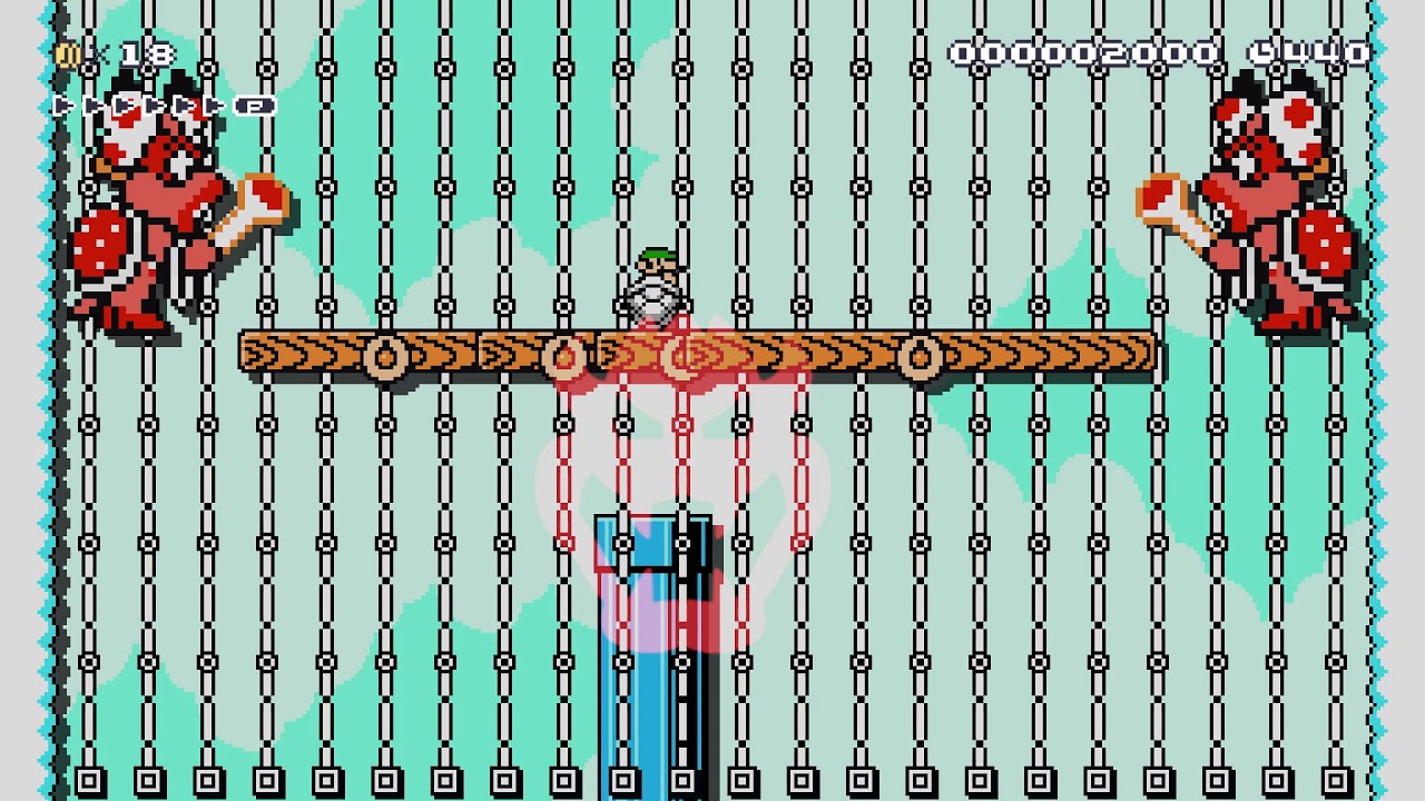 Super Mario Maker 2 Level Showcase: Hula Hoop Training - YouTube