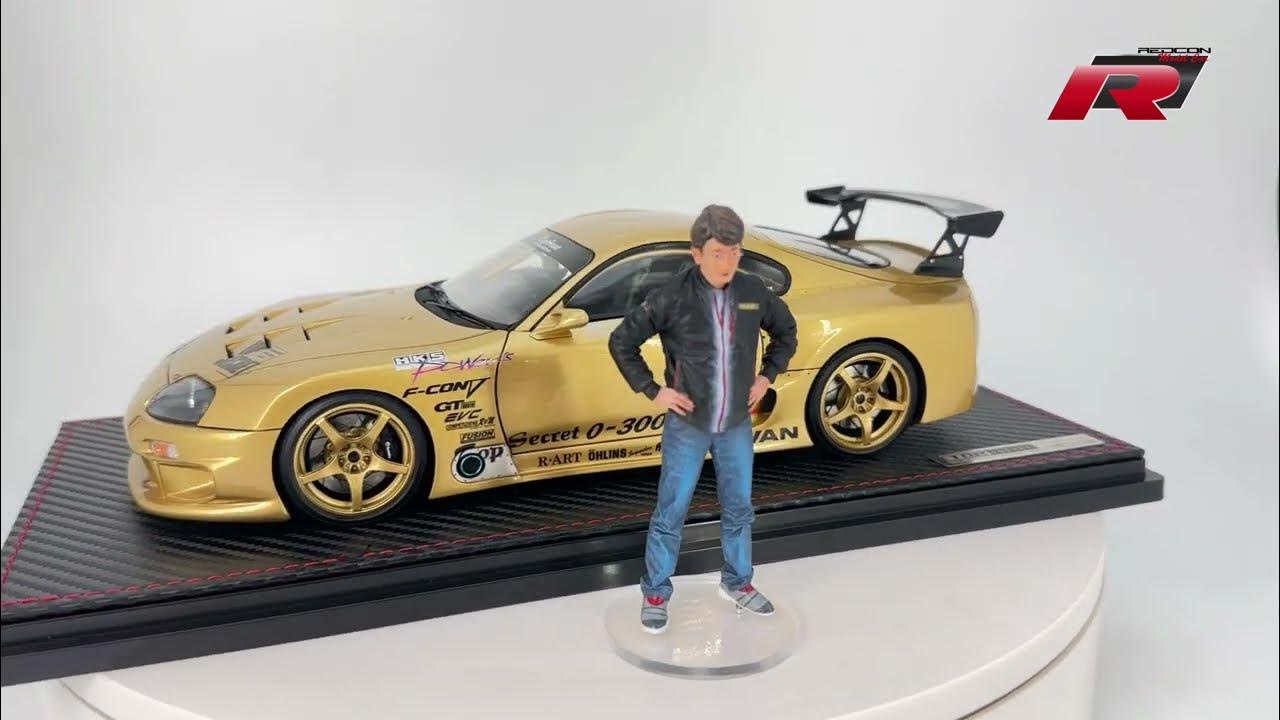 ตัวพิเศษ TOP SECRET GT300 Supra (JZA80) Gold With Smoky Nagata Ignition Model IG2484 - YouTube