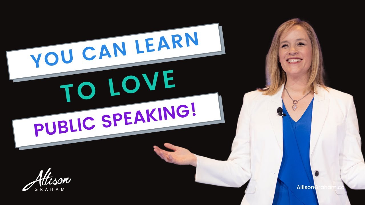 How to Fall in Love with Public Speaking [6 x Quick Tips] - YouTube
