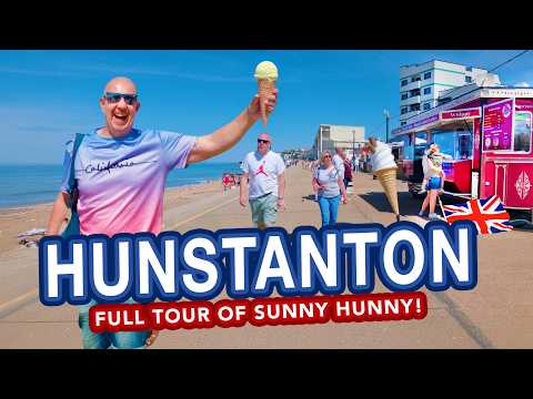 HUNSTANTON | Full Tour of Norfolk seaside town [close to Kings Lynn and Wells]