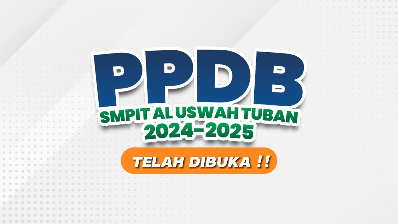 Launching PPDB SMPIT Al Uswah Tuban - 2024/2025 - YouTube