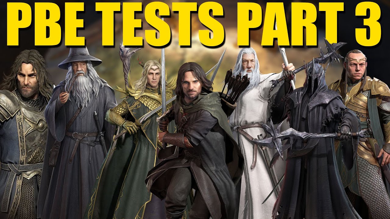 LOTR Rise To War Testing Out more Commanders and unit Builds In PBE ...