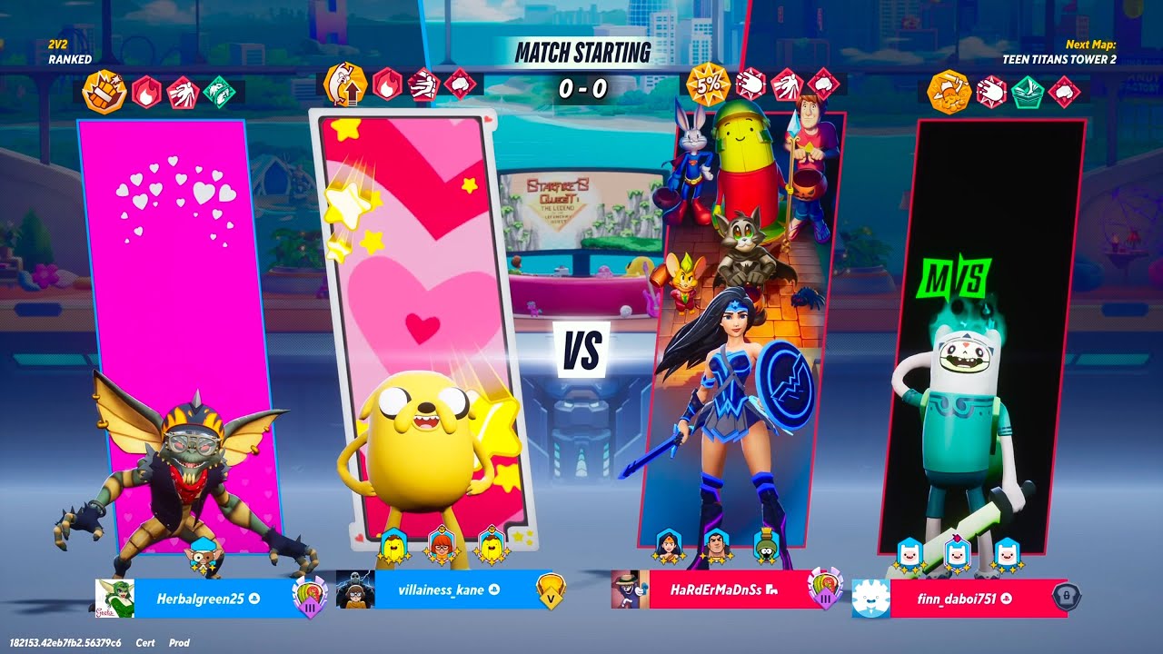 MultiVersus Season 3 Road to Diamond 2 | STRIPE & JAKE DUO | 2V2 RANKED ...