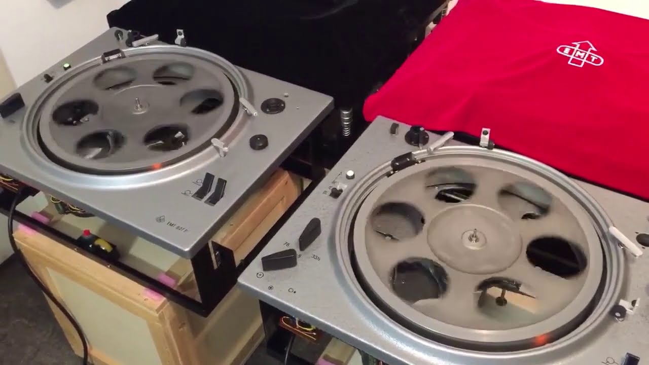 EMT 927F turntables - YouTube