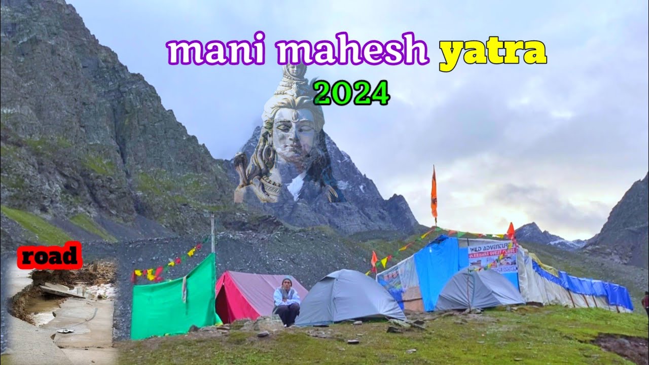 Mani mahesh yatra in 2024 | shiv ghrat | dhadchho | Gaurikund | Shiv ...