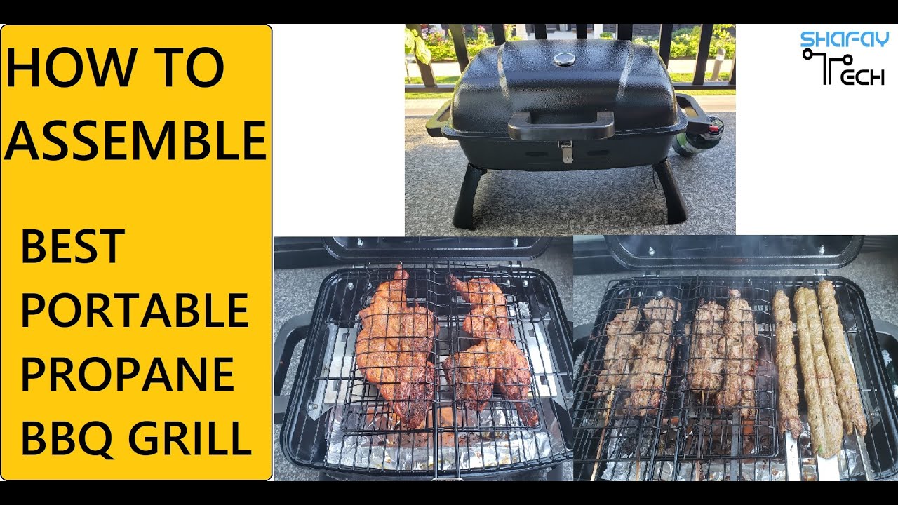 How to Assemble Portable Propane BBQ Grill Best BBQ Grill 2020 - YouTube