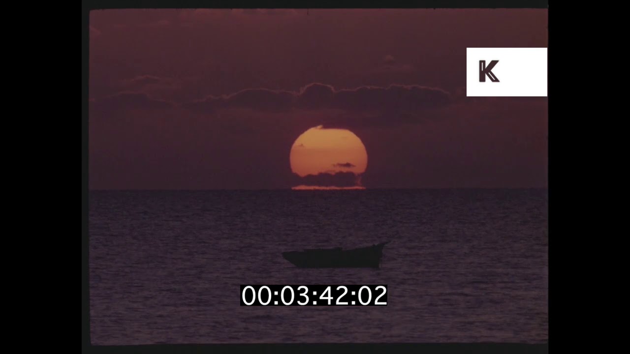 1960s 1970s Bahamas, Sea Sunset, 35mm - YouTube