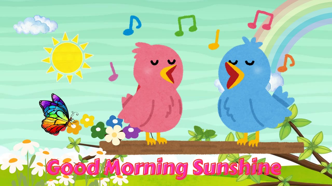 Good Morning Sunshine | Kids song | Sing and learn fun - YouTube