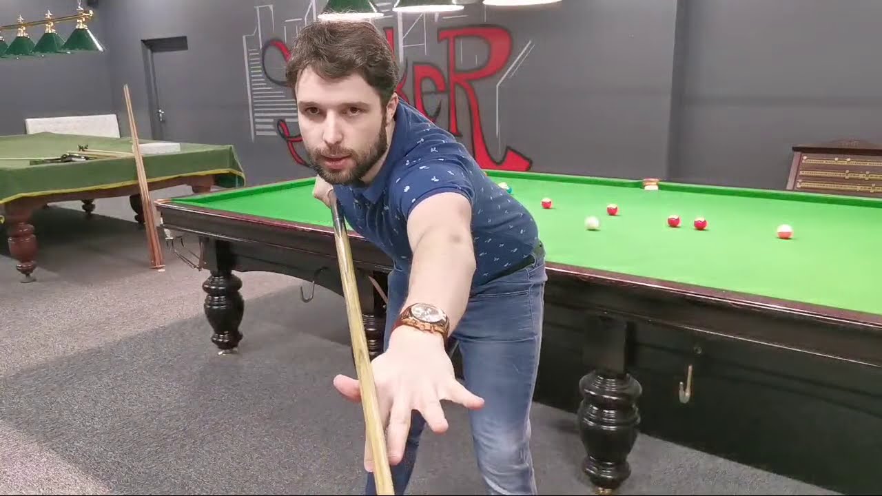 Snooker coaching live - Cue ball control, stance, training aids - YouTube