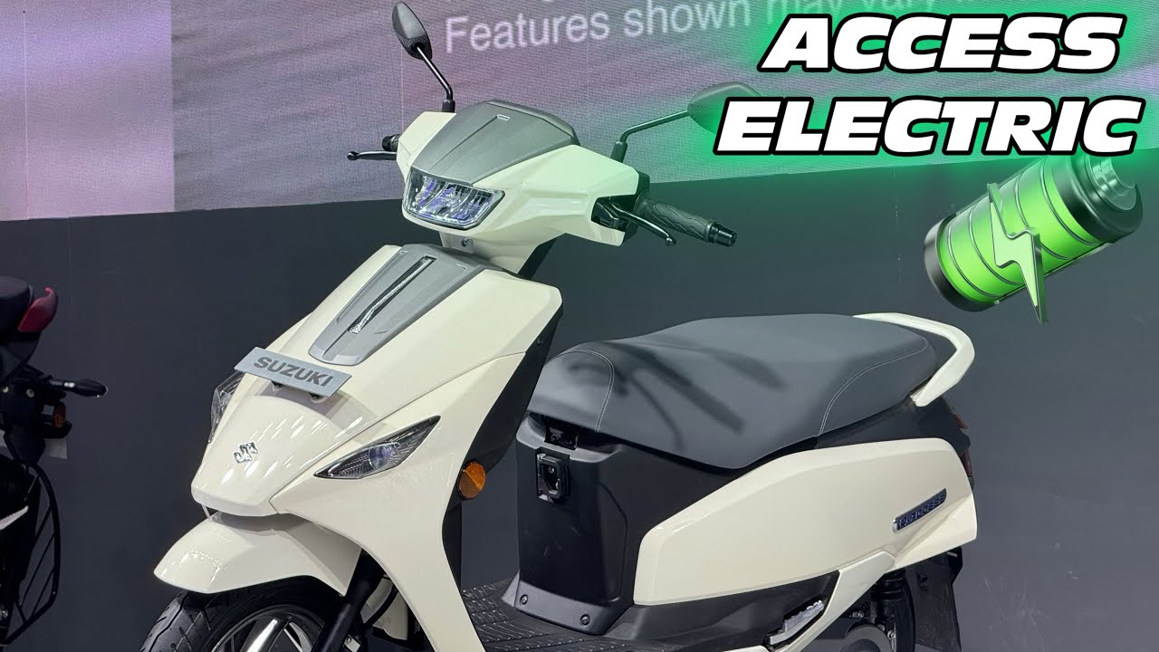 2025 All New Suzuki Access Electric Scooter - YouTube