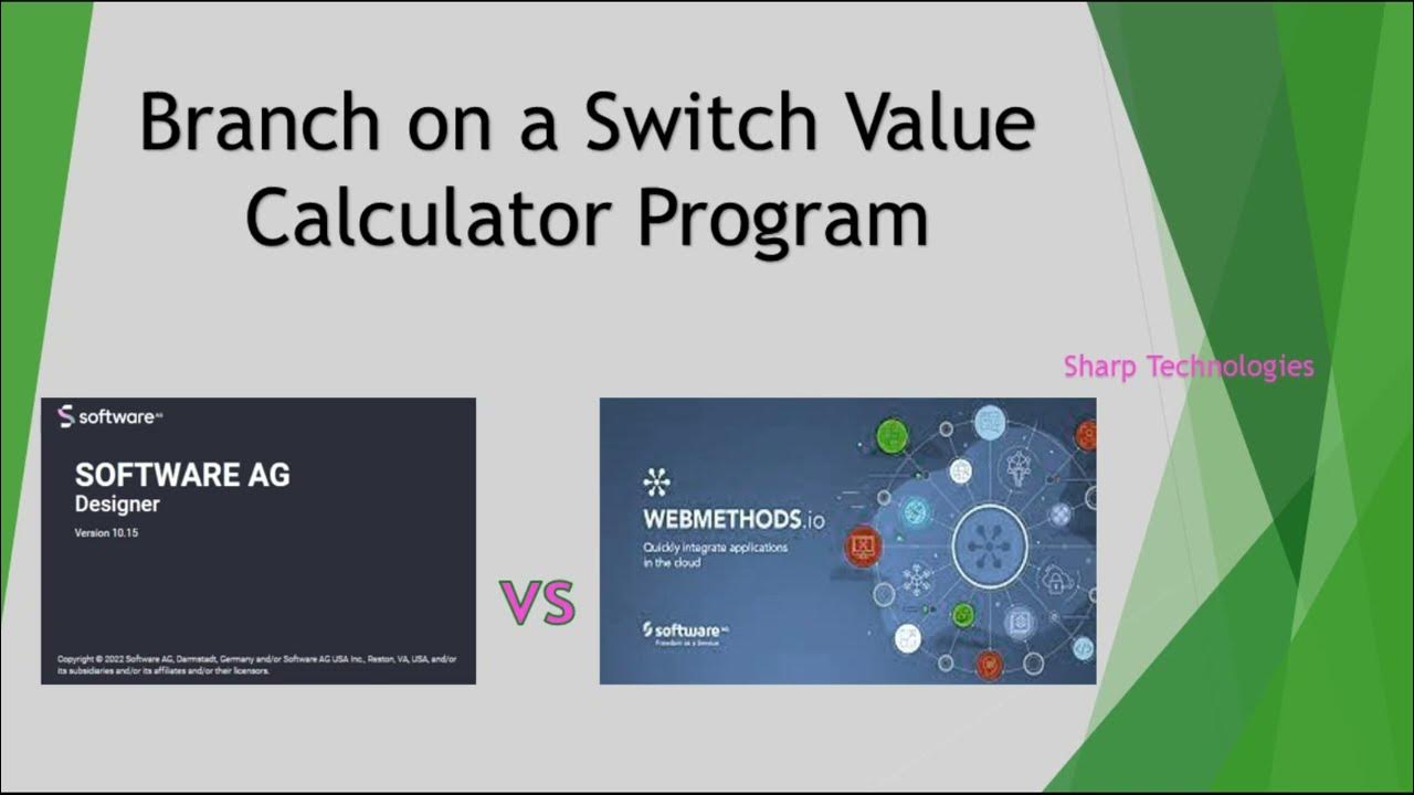 Branch On a Switch value #webMethods.io Integration & #webmethods OnPrem #integrationUser # ...