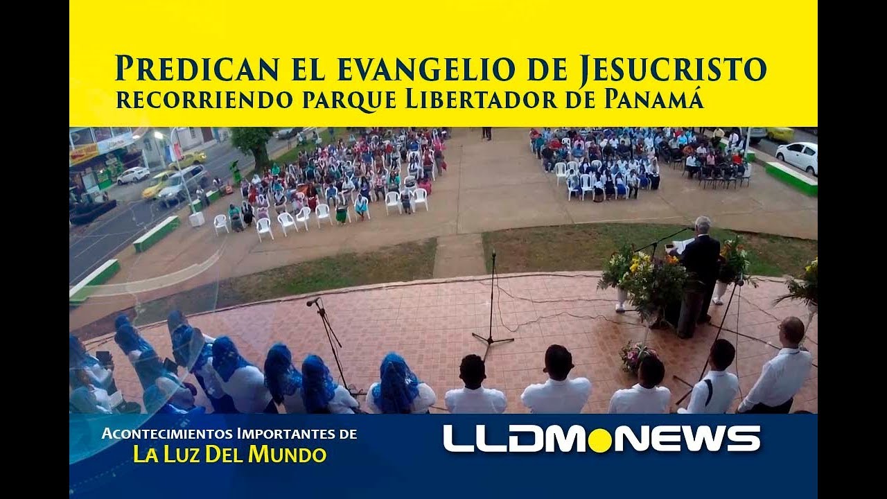 Predican el evangelio de Jesucristo recorriendo parque Libertador de ...