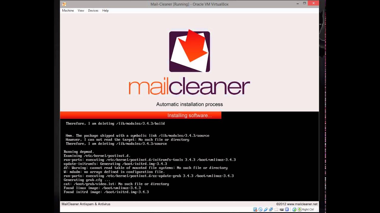 How to Install MailCleaner Anti Spam 1 - YouTube