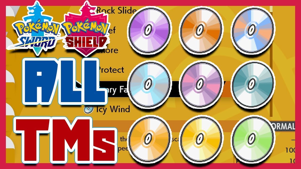 [All TMs] เก็บ TM ให้ครบทั้งหมด 100 อัน | Pokemon Sword & Shield ไทย ...