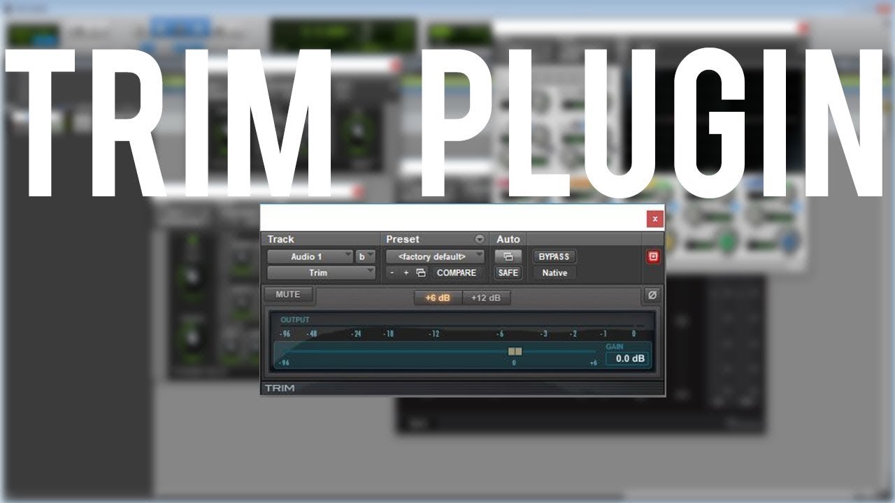 pro tools trim plugin - YouTube