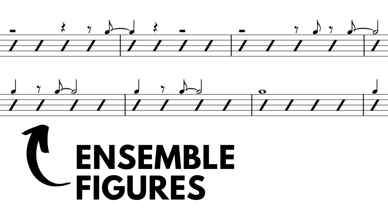 Practise playing ensemble figures with this play-along track - YouTube