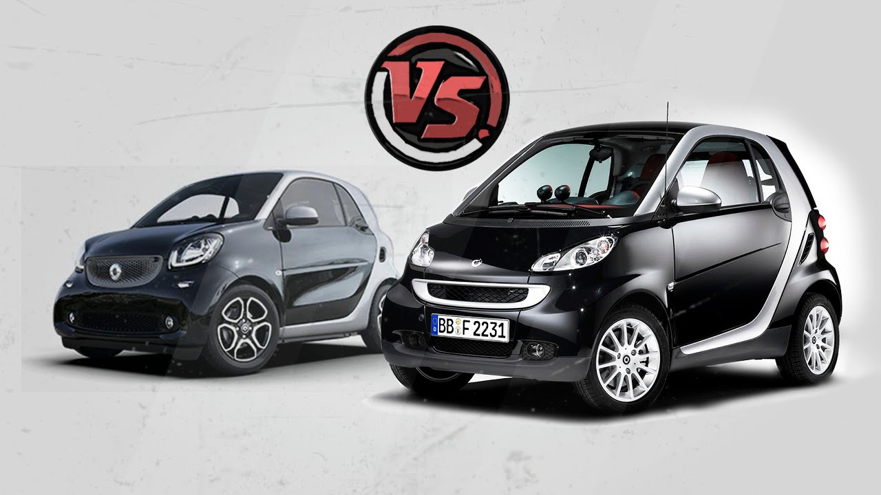 Smart Fortwo VS Smart Fortwo OLD. "2 Лошадиные силы" - YouTube