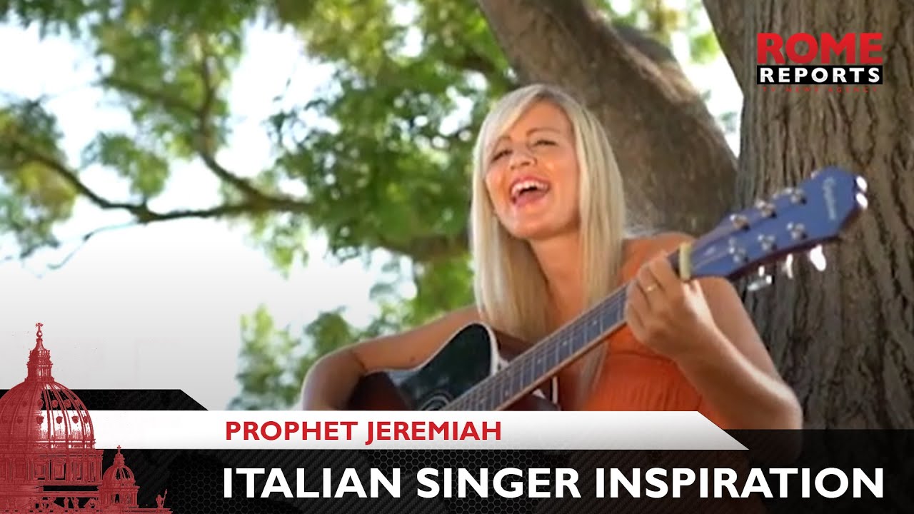 Italian singer finds inspiration in the prophet Jeremiah - YouTube