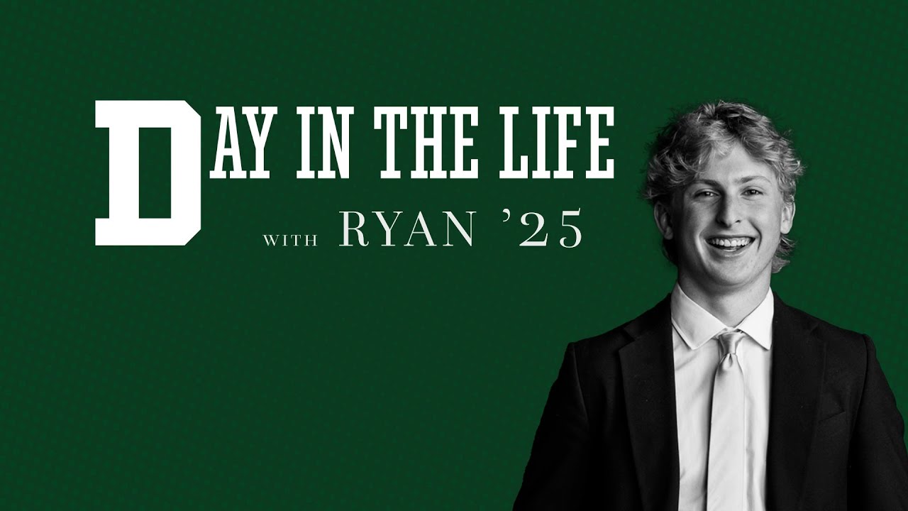 Ryan '25 | Day in the Life at Deerfield Academy - YouTube