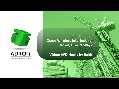 How to interlock cranes wireless | Crane Wireless Communication - YouTube