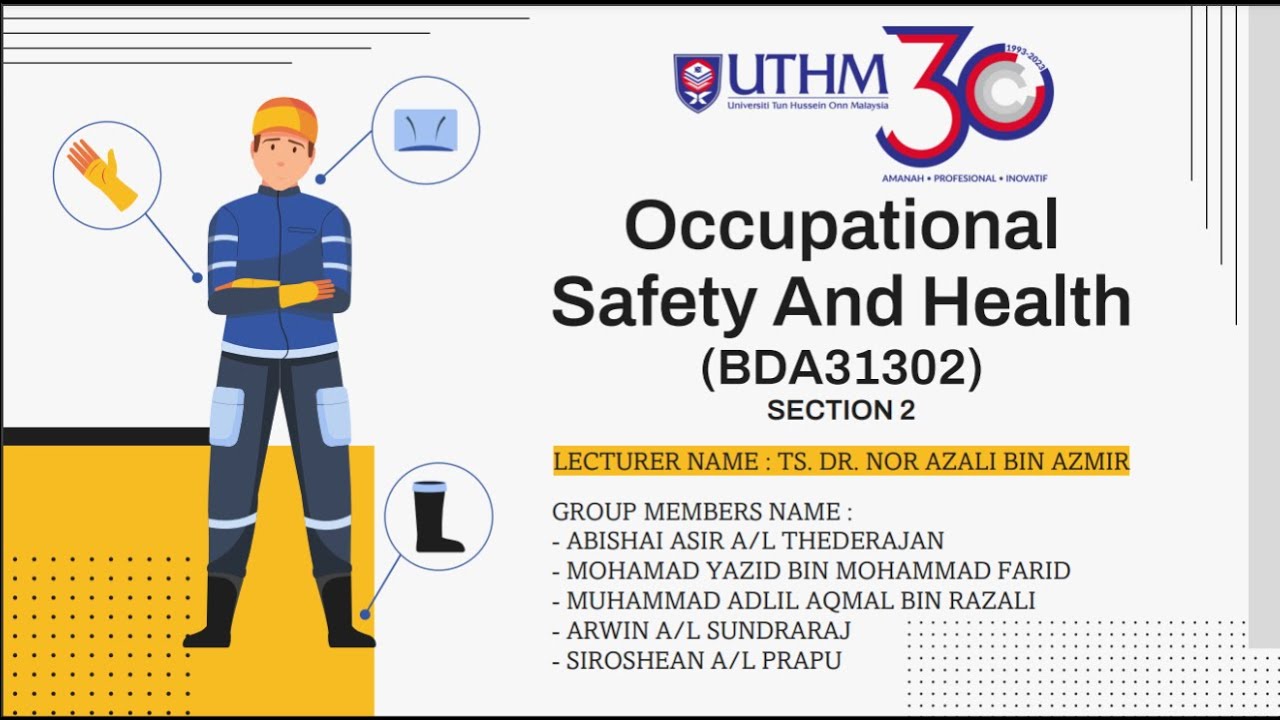 OSHA Group Assignment 2(Section 2 Group 2) - YouTube