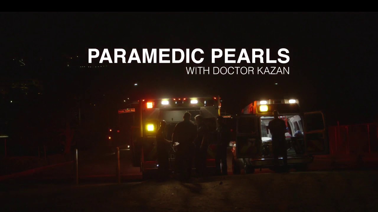 Paramedic Pearls : ePCR - YouTube