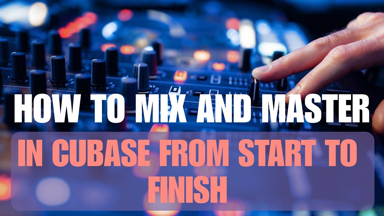 How To Mix And Master Vocals in Cubase 5 From Start to Finish - YouTube