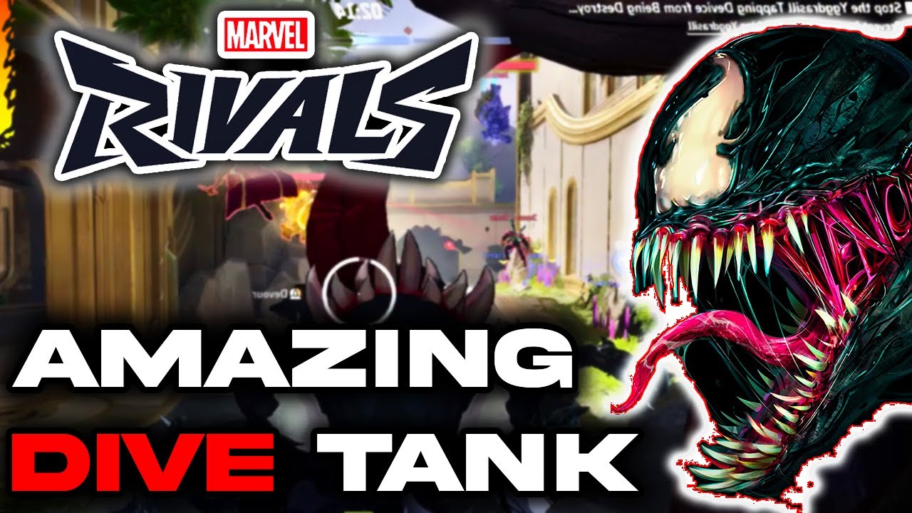 Perfect Dive Tank !? Marvel Rivals Venom Gameplay - YouTube
