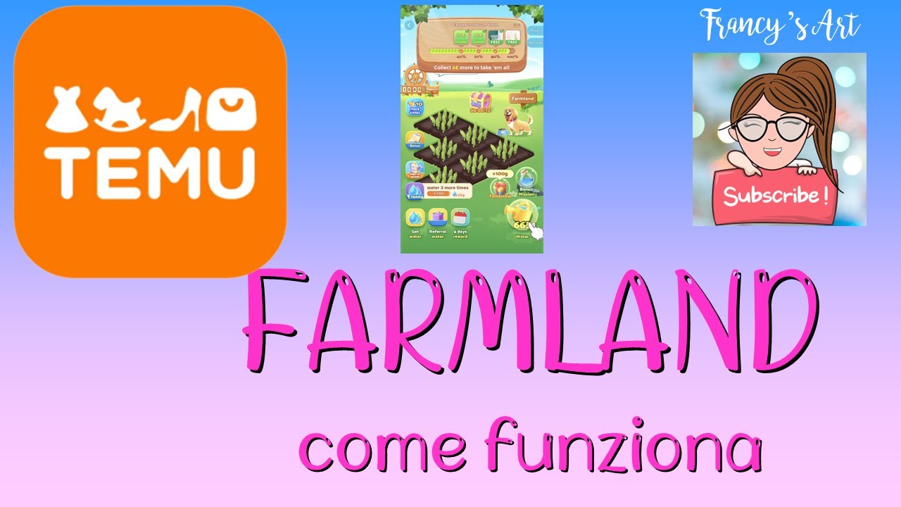 TEMU - FARMLAND COME FUNZIONA - YouTube