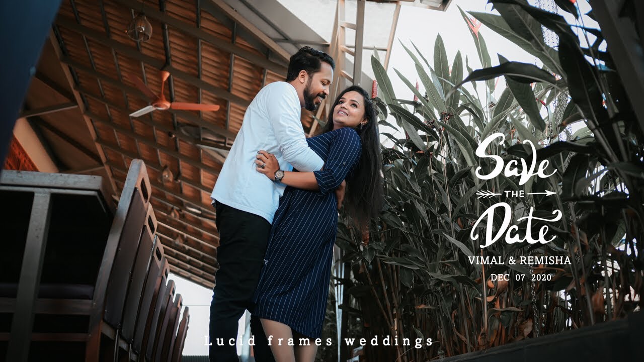 Best Save the date video Vimal & Remisha - YouTube