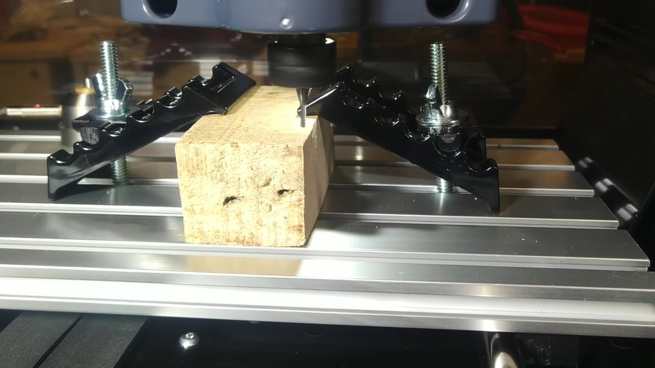 Tormach – xsTech Router – Cutting Wood with Tool 39161 - YouTube