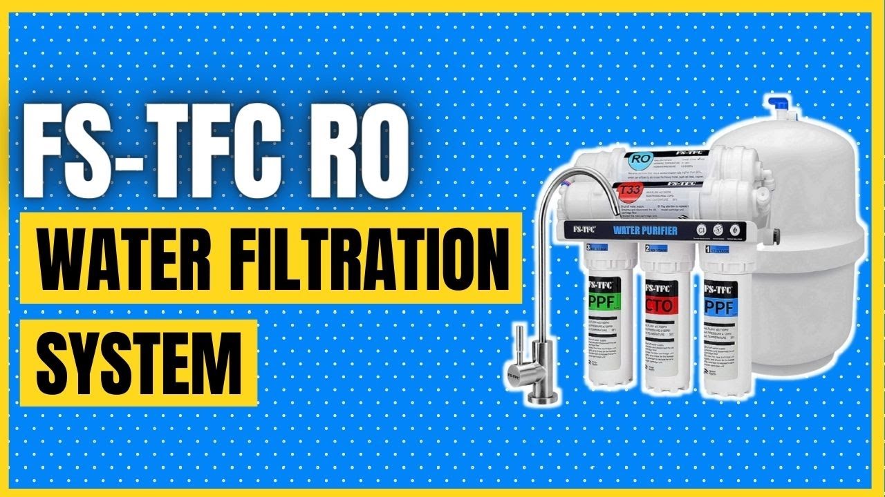 FS-TFC 5-Stage Reverse Osmosis Water Filtration System - YouTube