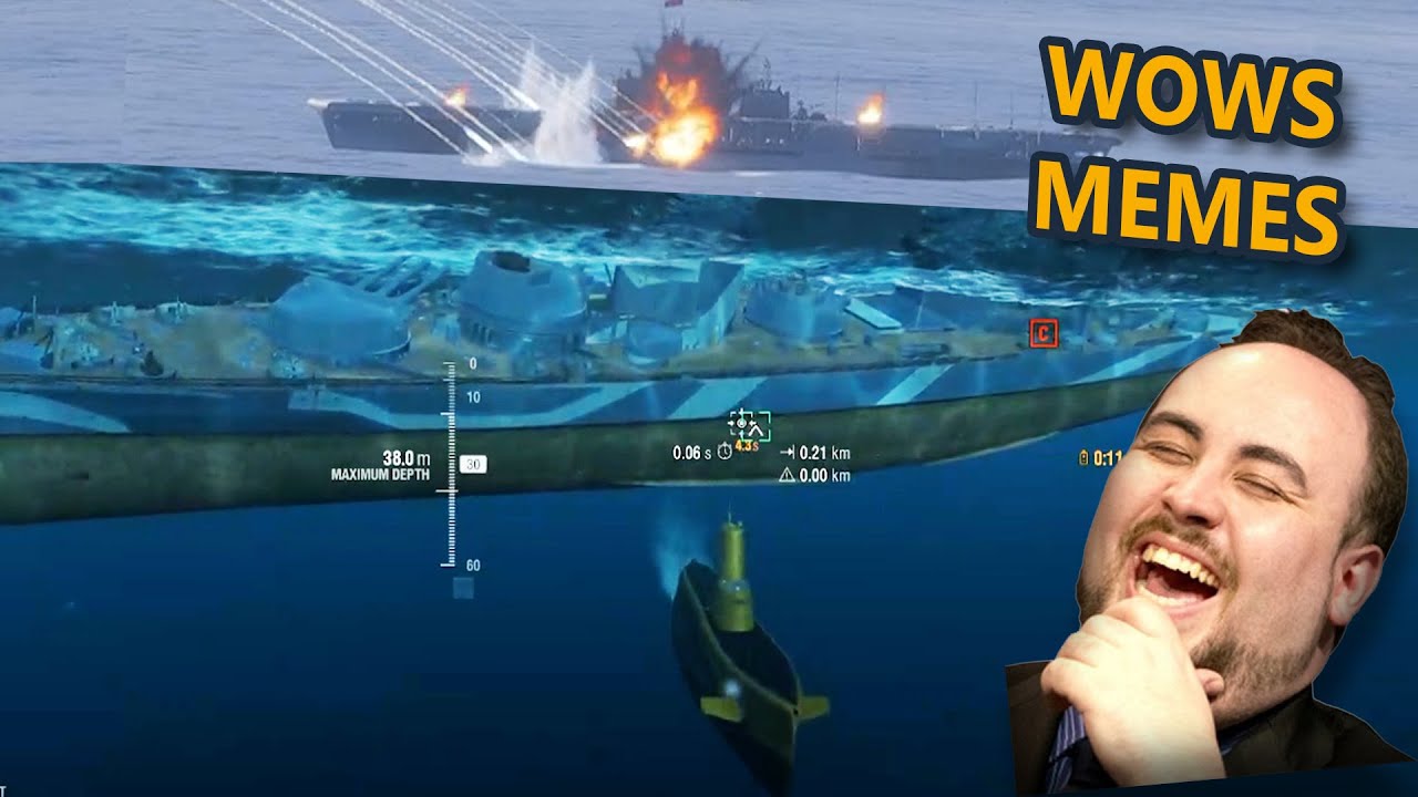 World of Warships Funny Memes 105 - YouTube