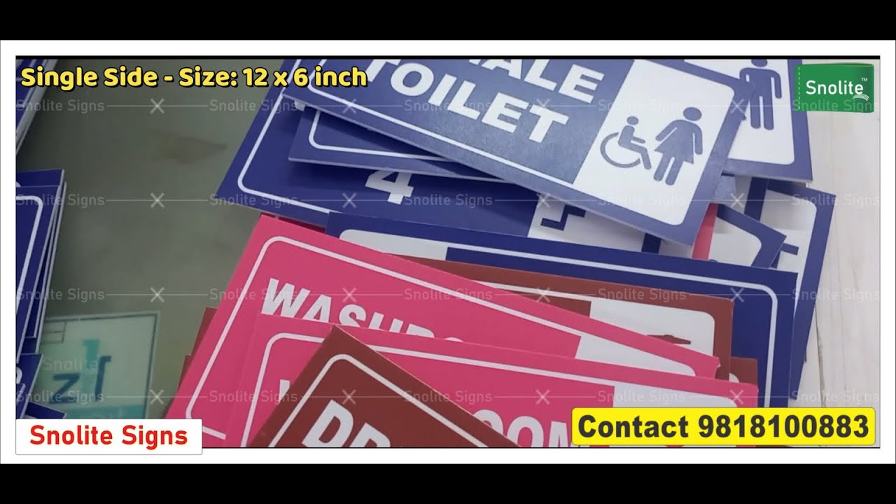 Required signages for schools, Custom School Sign, classroom nameplates ...