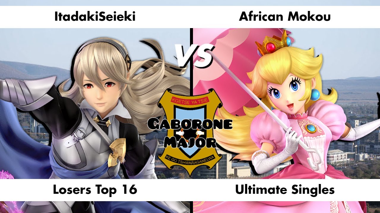 Gaborone Major - ItadakiSeieki (Corrin) Vs. African Mokou (Peach ...